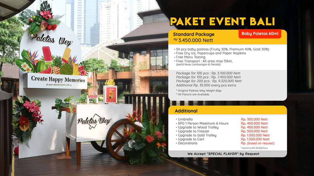 Event Bali – Paletas Wey